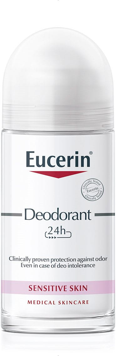 24h Deodorant Sensitive Skin Roll-On| for sensitive skin | Eucerin